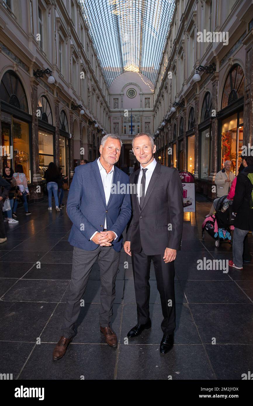 Alain Courtois e Singer Helmut lotti di Bruxelles, alias Helmut ...