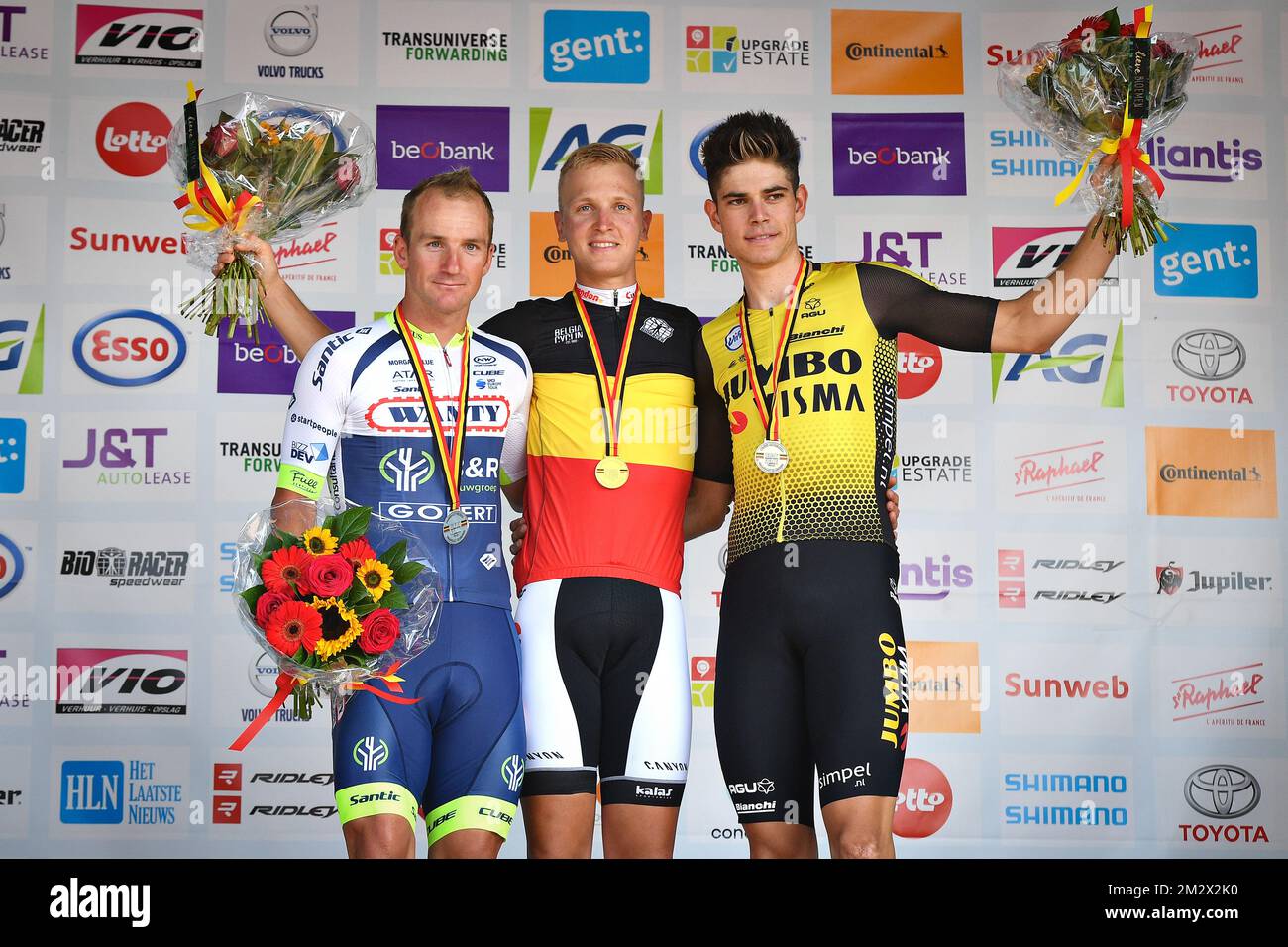 Il belga Timothy Dupont della Wanty-Gobert Cycling Team , vincitore ...