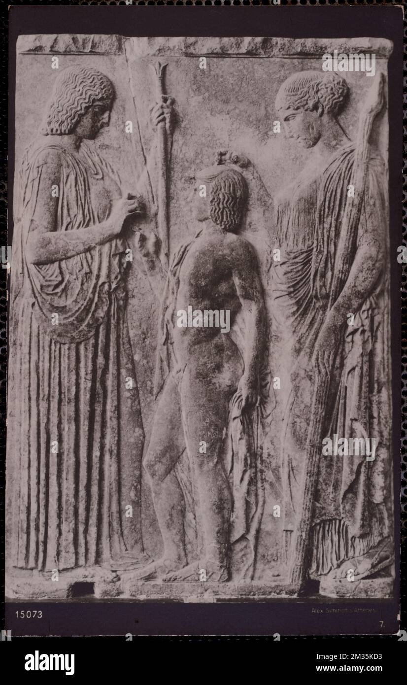 Grande rilievo Eleusiniano , bassorilievi, Antichità, Dee, dei ...