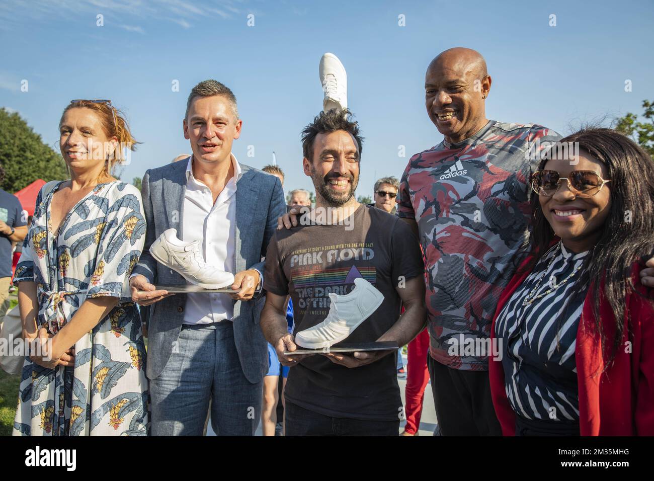 L'ex campione statunitense Mike Powell, l'artista francese Pierre ...