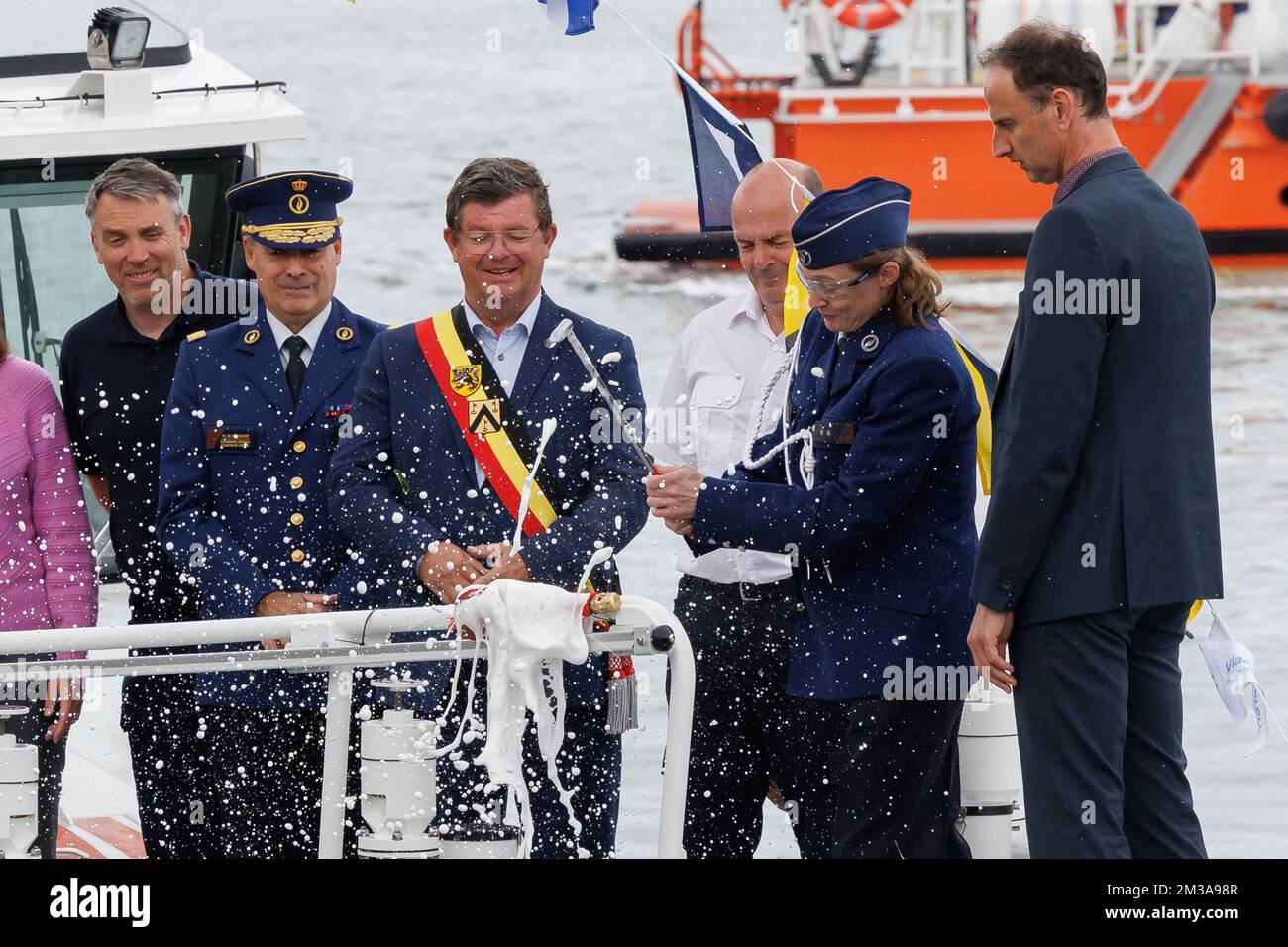 il commissario generale della polizia federale Marc De Mesmaeker, il ...