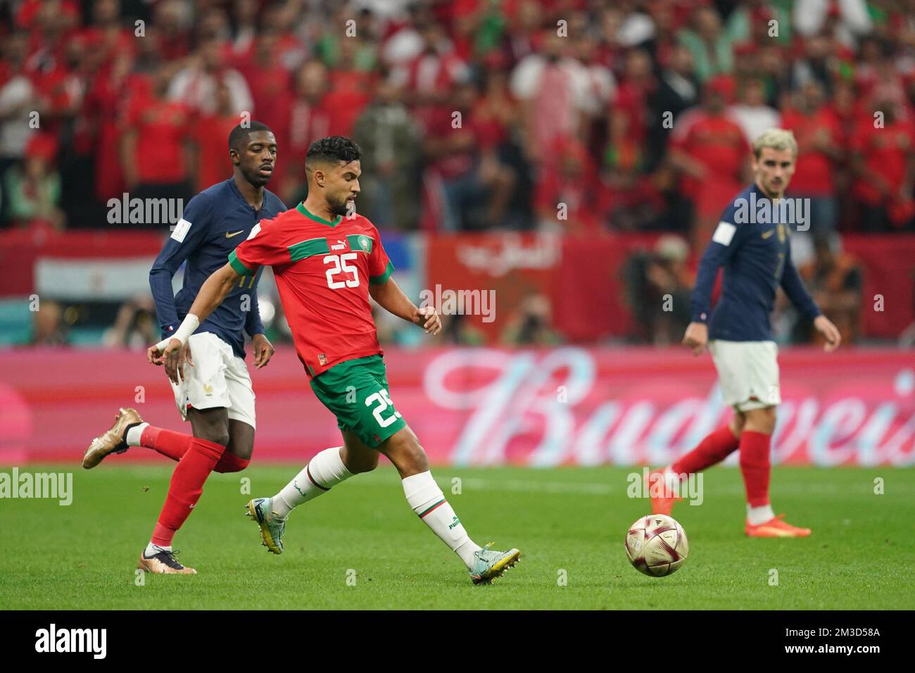 Francia v marocco fifa world cup qatar 2022 immagini e fotografie stock ...