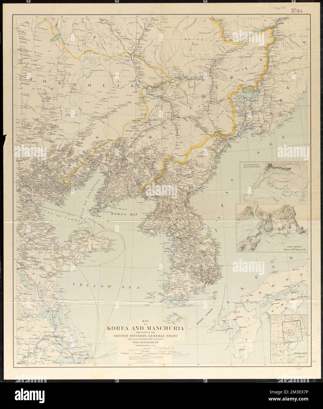 Mappa di Corea e Manciuria , Corea, carte geografiche, Manciuria Cina ...