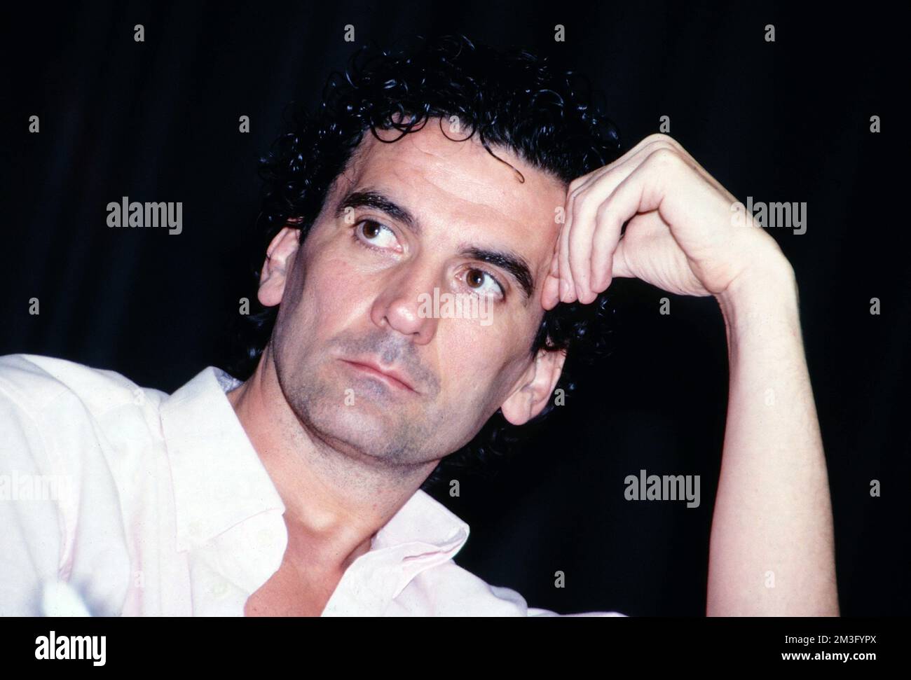 Massimo Troisi, italienischer Schauspieler, hier beim Münchner Filmfest ...