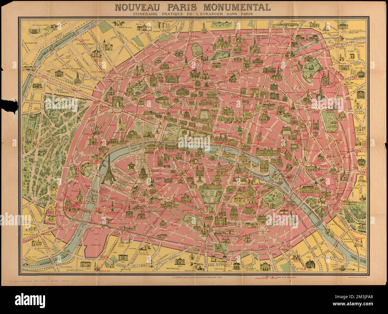 Nouveau Paris Monumental : itinéraire pratique de l'etranger dans Paris ...