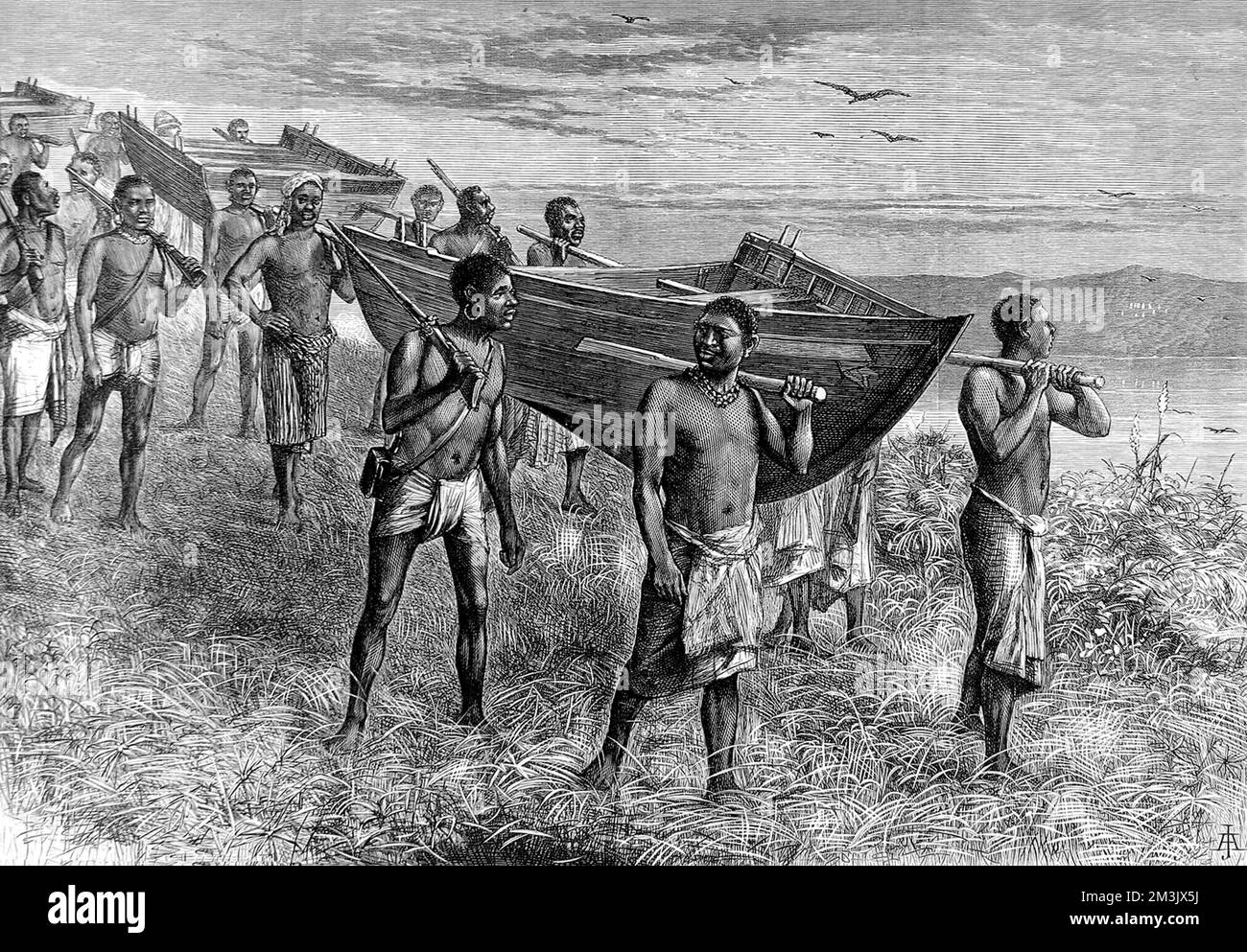 Lago di congo Foto e Immagini Stock in Bianco e Nero - Alamy