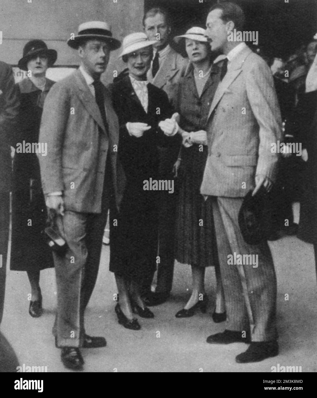 Edward viii wallis simpson on immagini e fotografie stock ad alta ...
