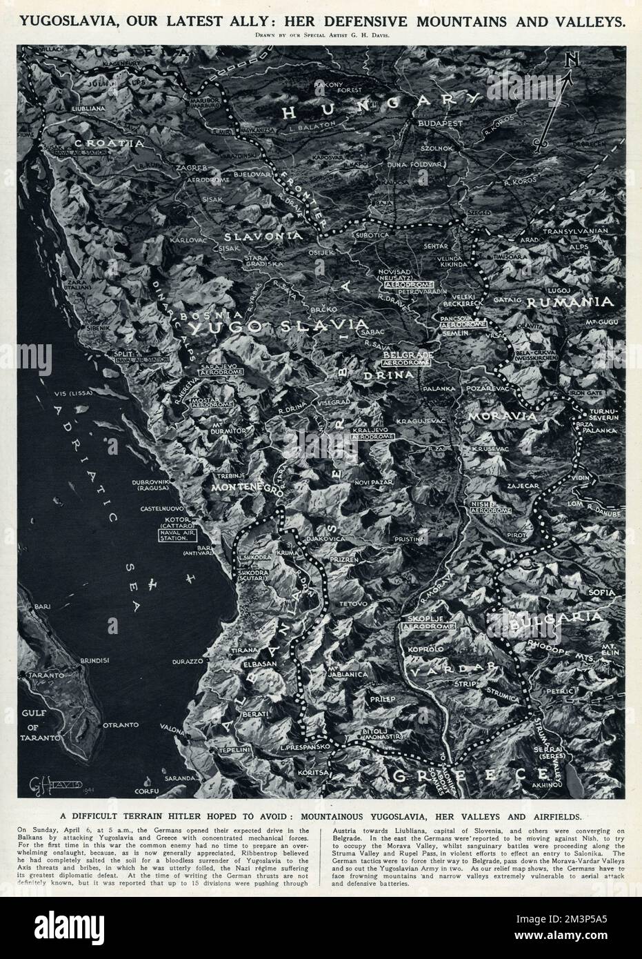 Yugoslavia map immagini e fotografie stock ad alta risoluzione - Alamy