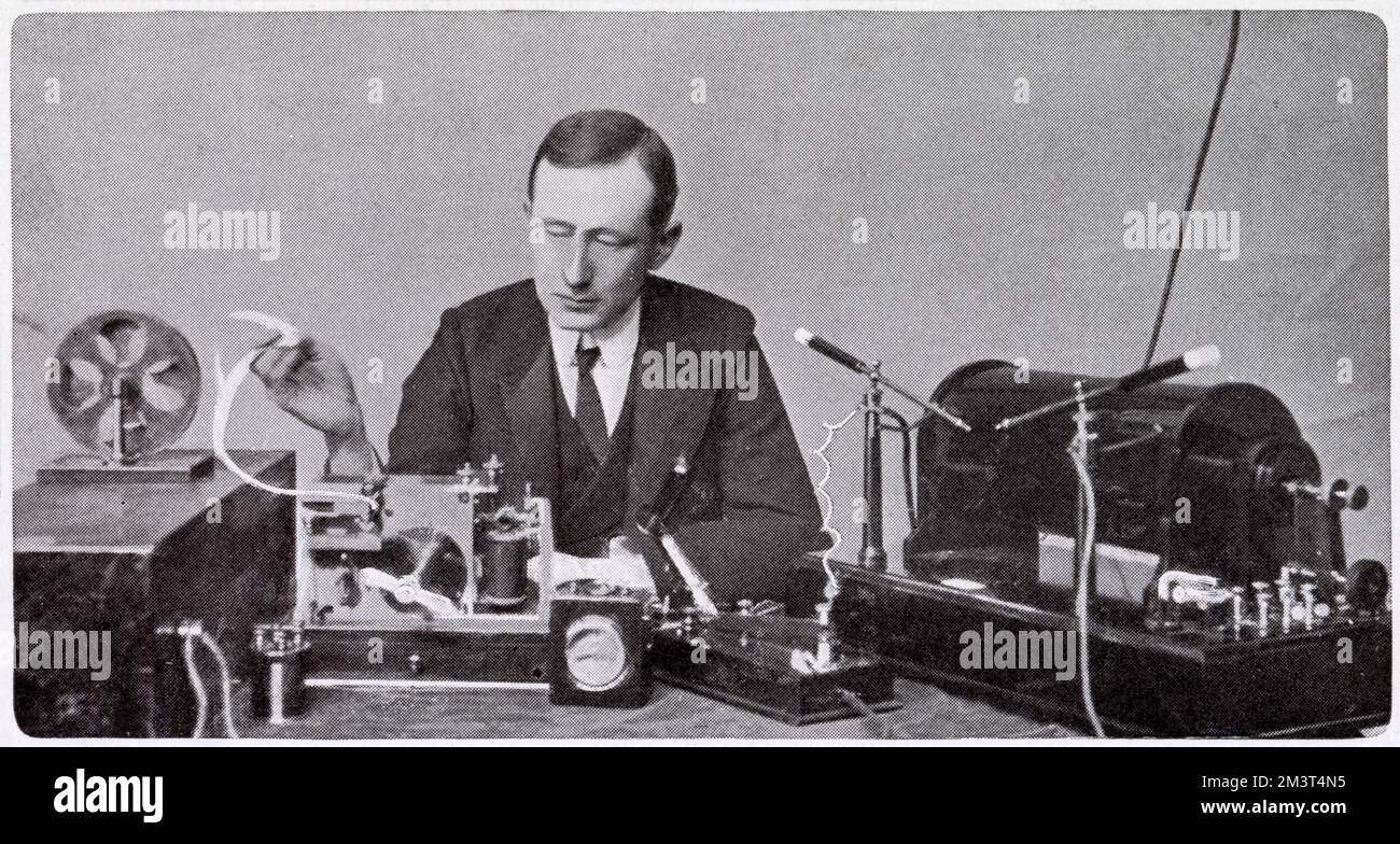 Guglielmo marconi telegrafo senza fili immagini e fotografie stock ad ...