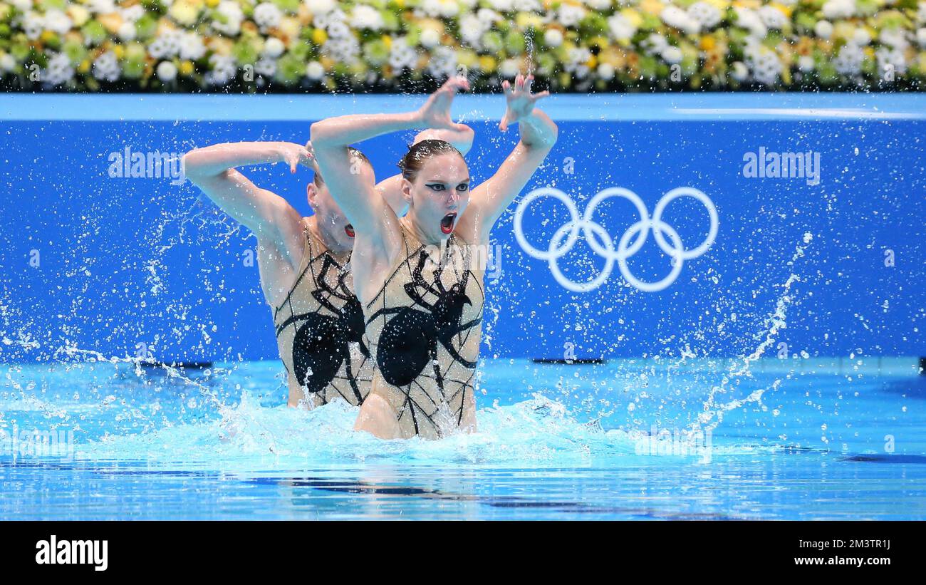 4 AGOSTO 2021 - TOKYO, GIAPPONE: Svetlana ROMASHINA e Svetlana ...