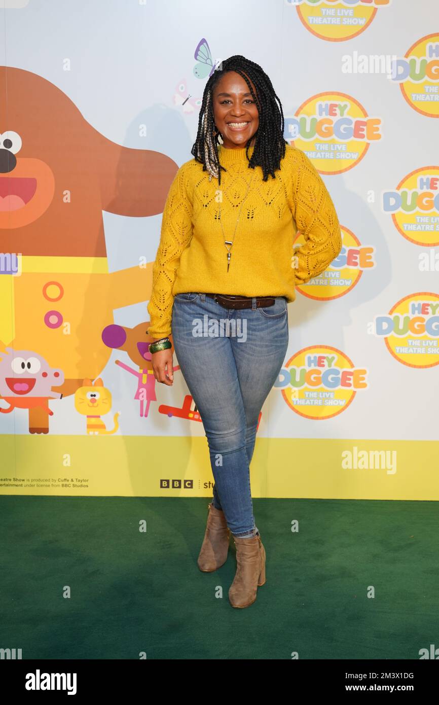 SOLO PER USO EDITORIALE Joanna Adeyinka-Burford partecipa a una ...