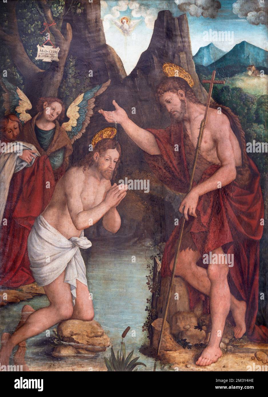 Battesimo di gesù arte immagini e fotografie stock ad alta risoluzione ...
