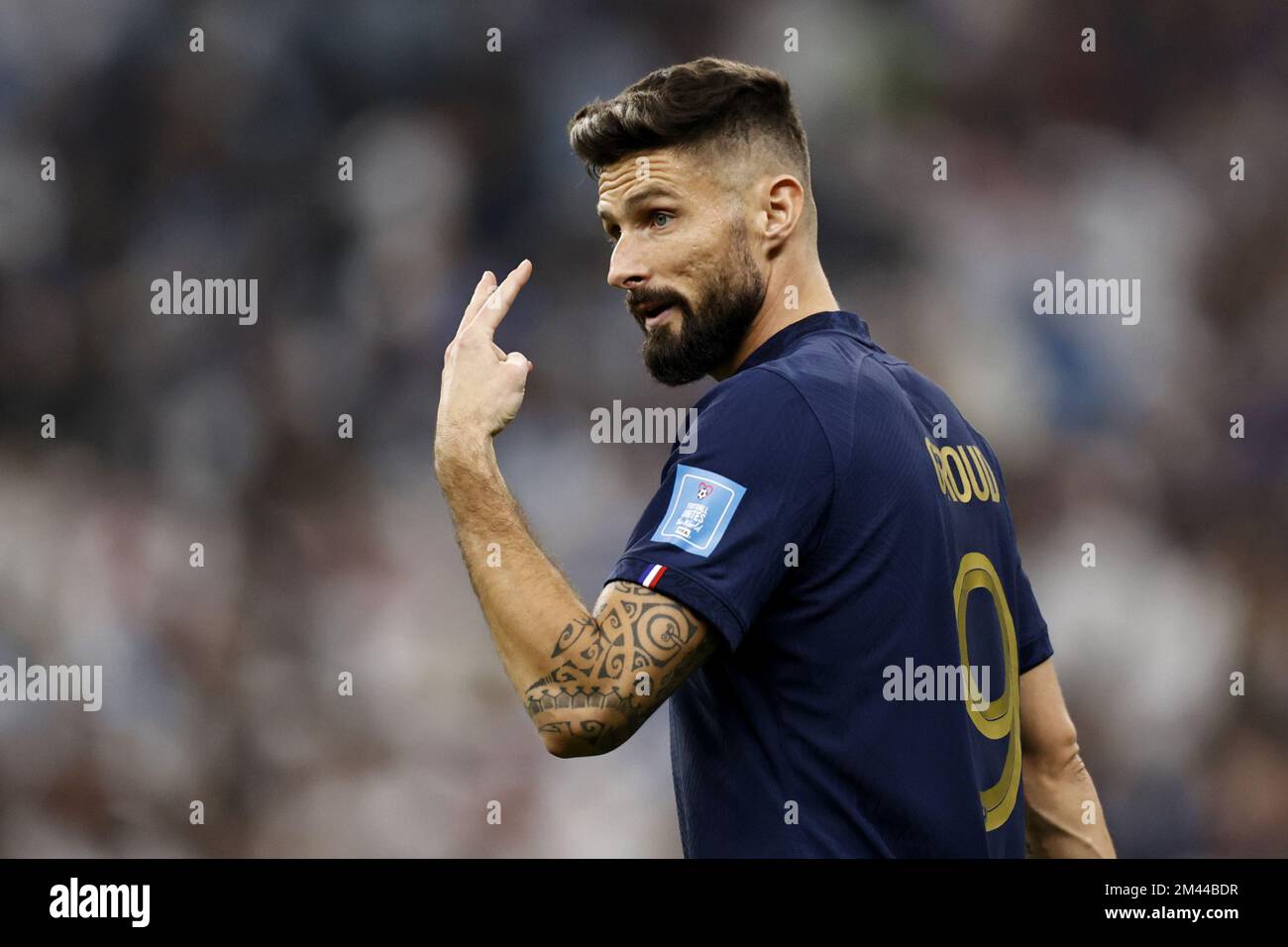 AL DAAYEN - Olivier Giroud di Francia durante la finale di Coppa del ...