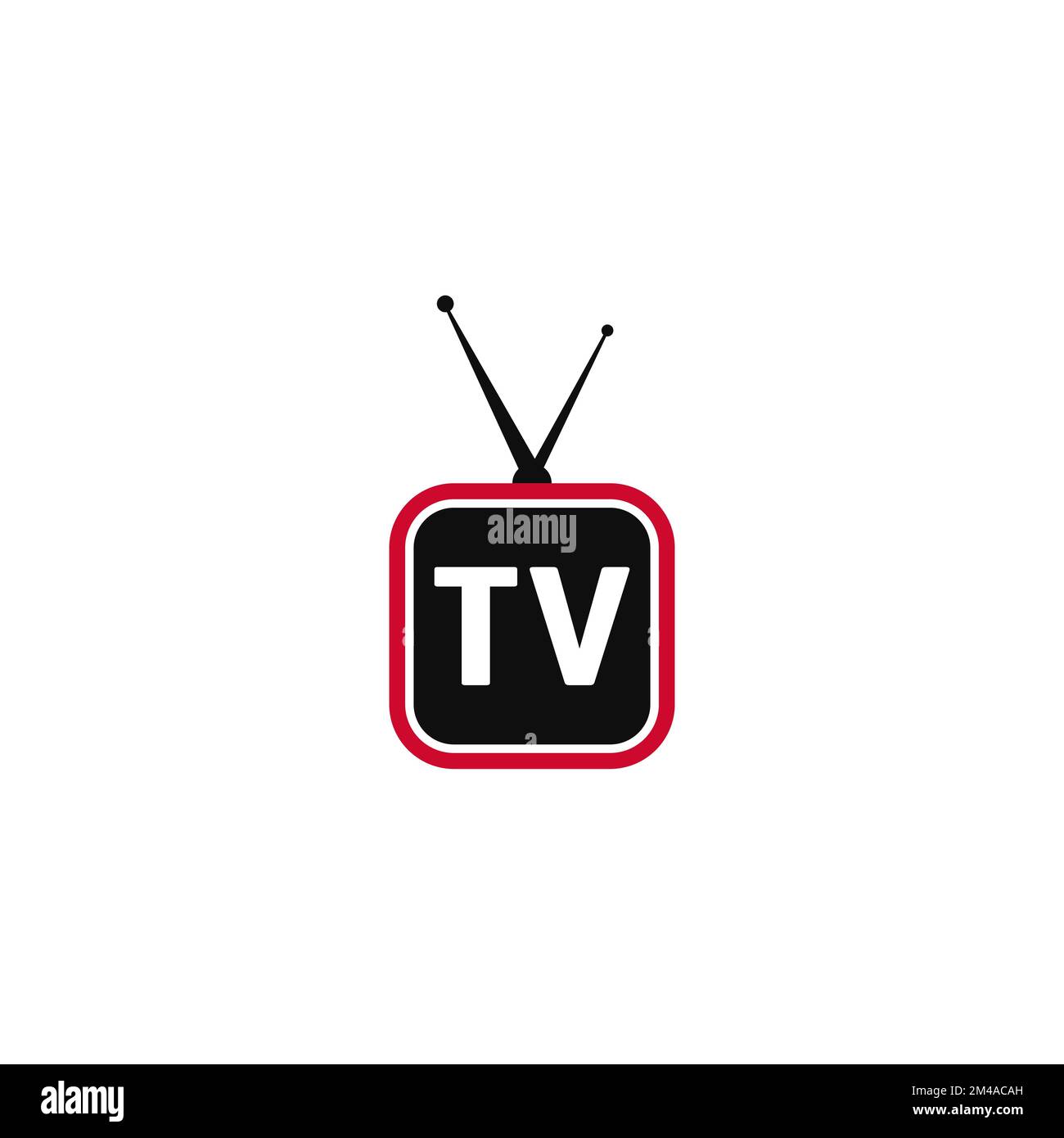 Simbolo della televisione Immagini Vettoriali Stock - Alamy