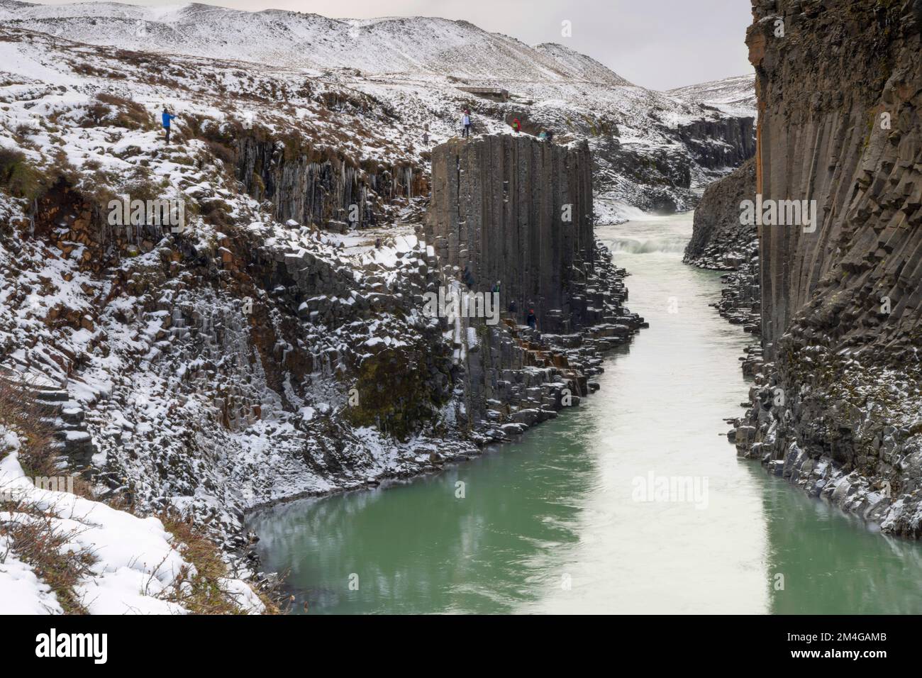 Studlagil canyon islanda immagini e fotografie stock ad alta ...
