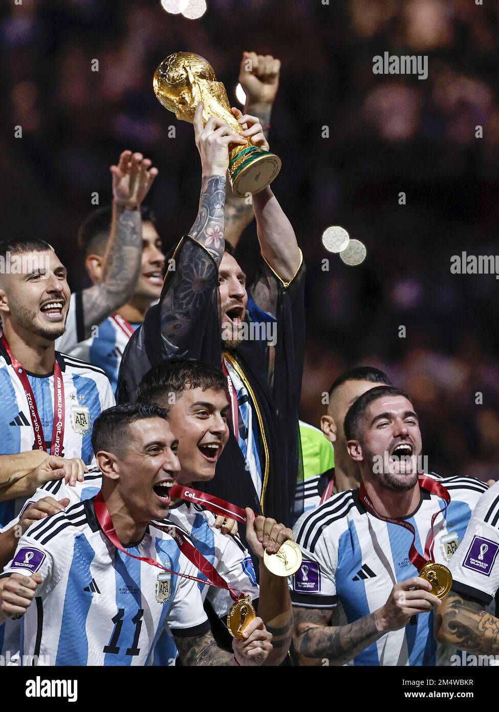 AL DAAYEN - (LR) Angel de Maria dell'Argentina, Paulo Dybala dell ...