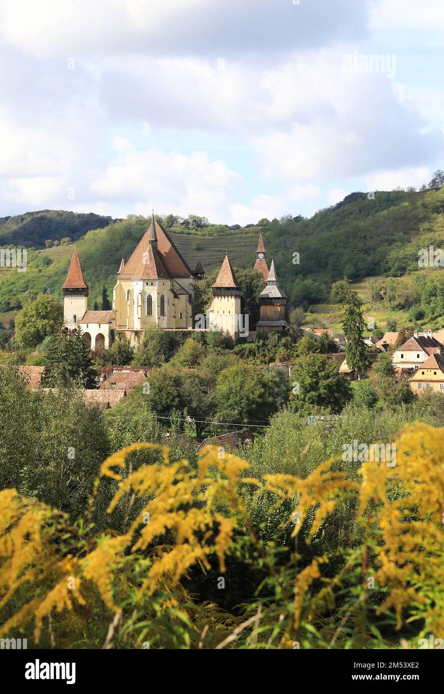Biertan, uno dei più importanti villaggi sassoni con chiese fortificate ...