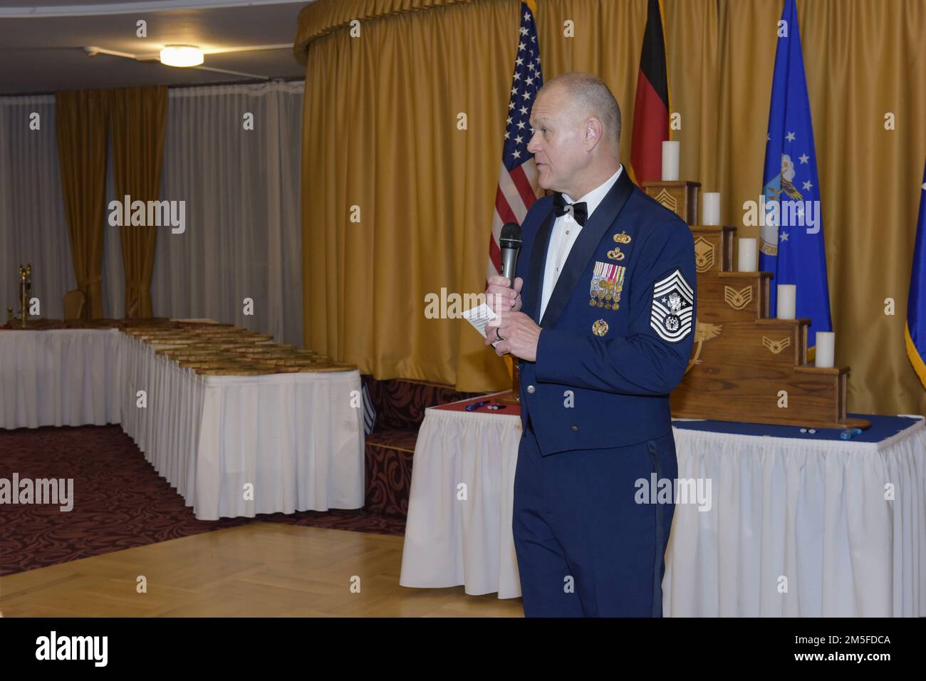 Capo maestro sgt dell'aeronautica james a immagini e fotografie stock ...