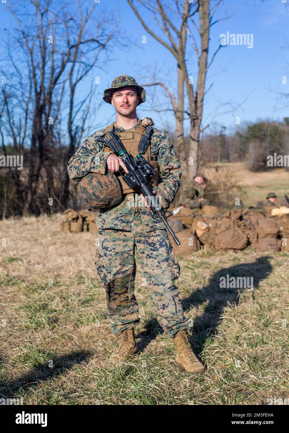 STATI UNITI James Waddell, ingegnere di combattimento e leader di ...