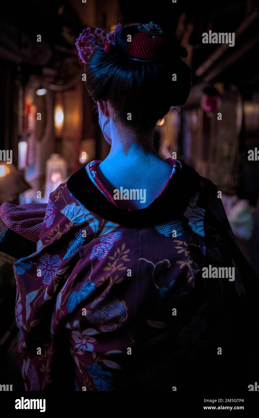 Geisha design immagini e fotografie stock ad alta risoluzione - Alamy