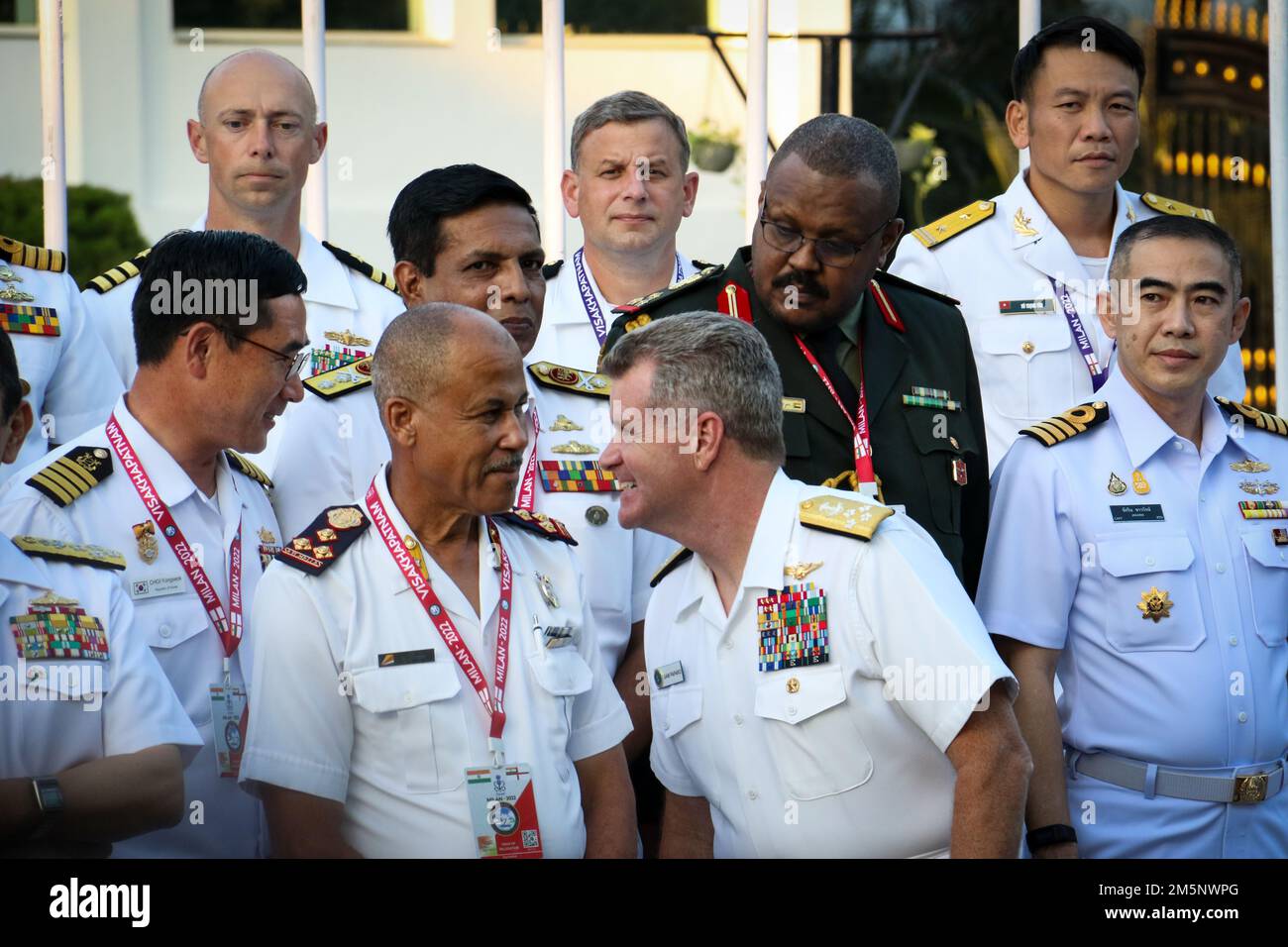 INS SATAVAHANA, India (26 febbraio 2022) – ADM. Samuel J. Paparo ...