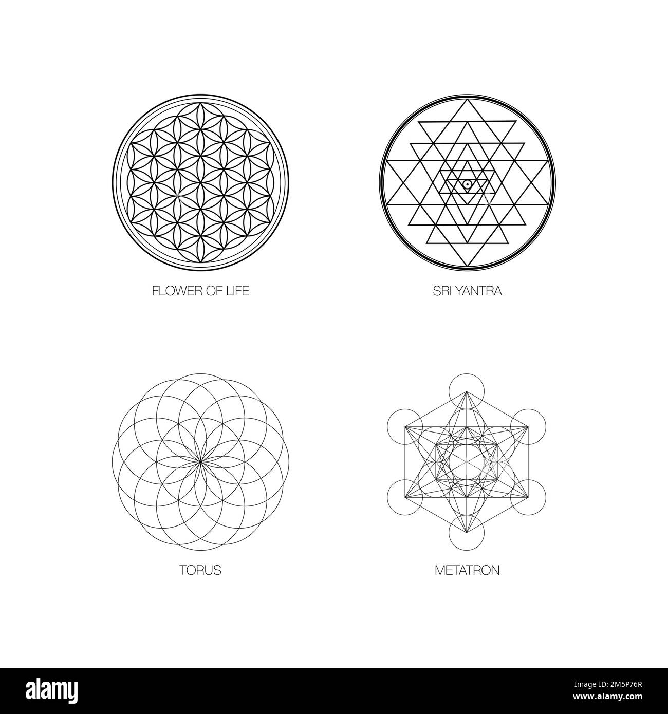 Simbolo dello sri yantra immagini e fotografie stock ad alta ...