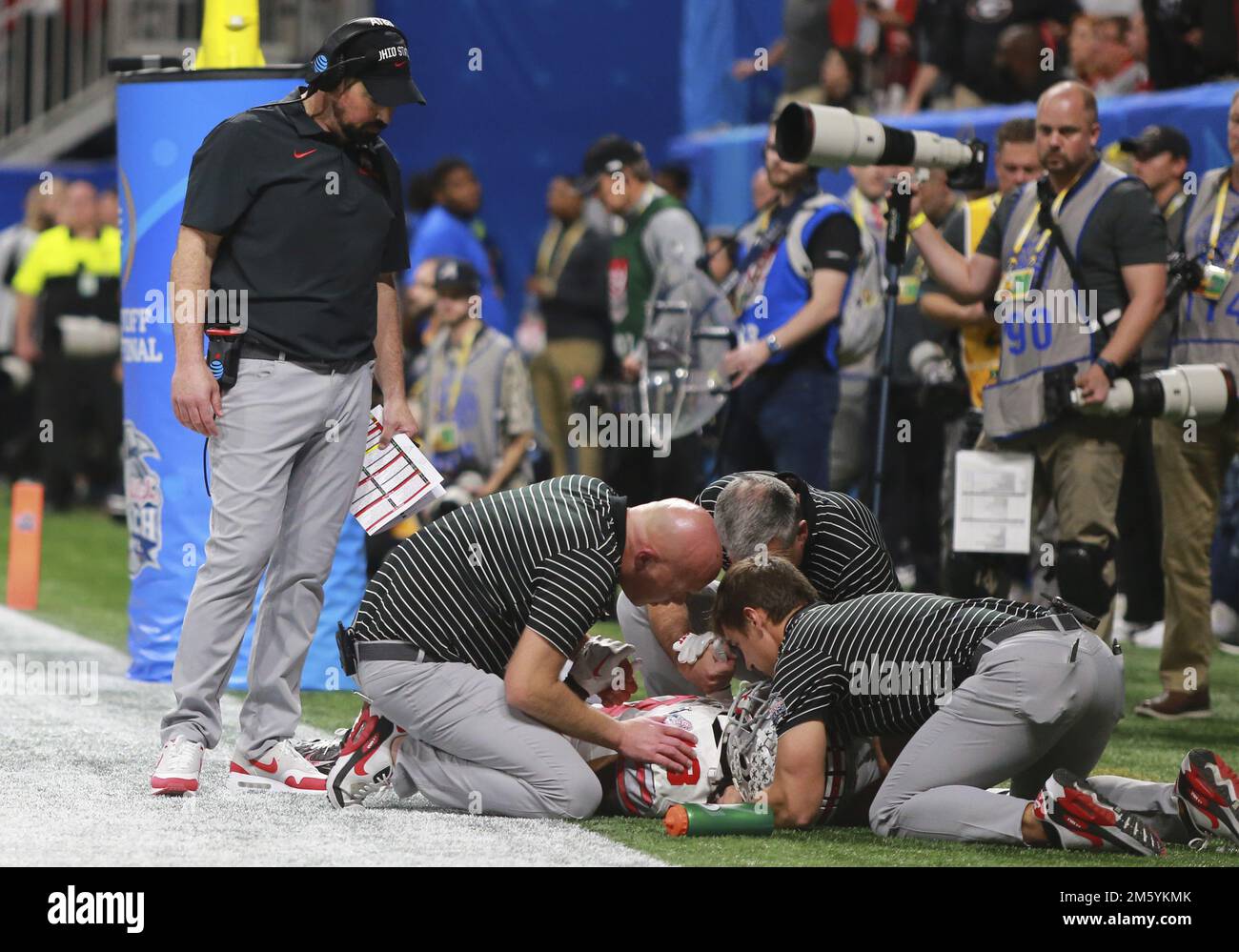 Atlanta, Stati Uniti. 31st Dec, 2022. L'allenatore capo dello stato ...