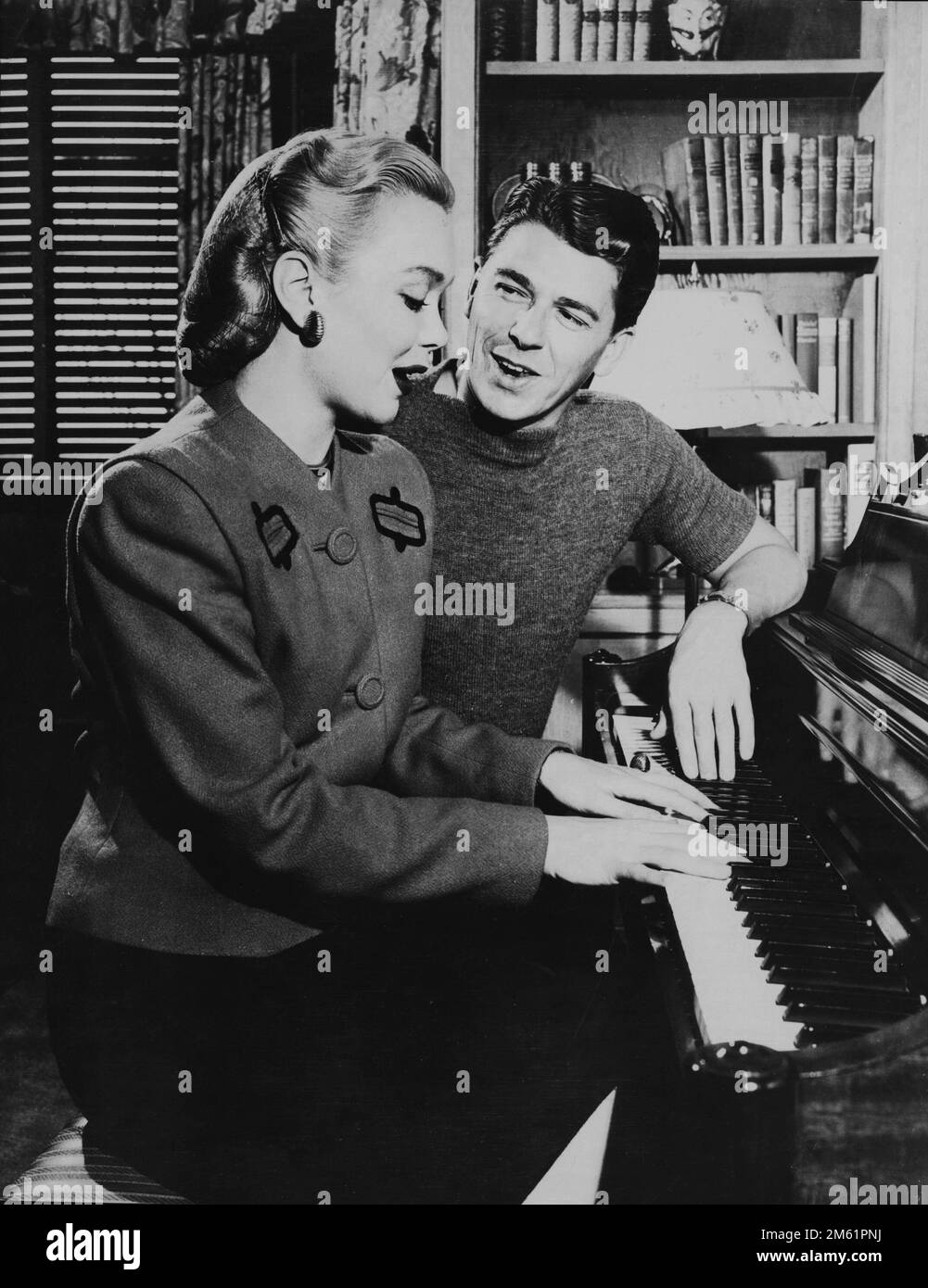 Ronald reagan jane wyman immagini e fotografie stock ad alta ...