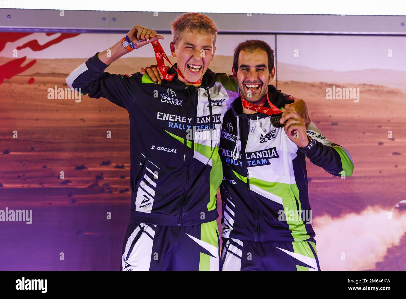 428 GOCZAL Eryk (pol), MENA Oriol (spa), Coban-Energylandia Rally Team ...