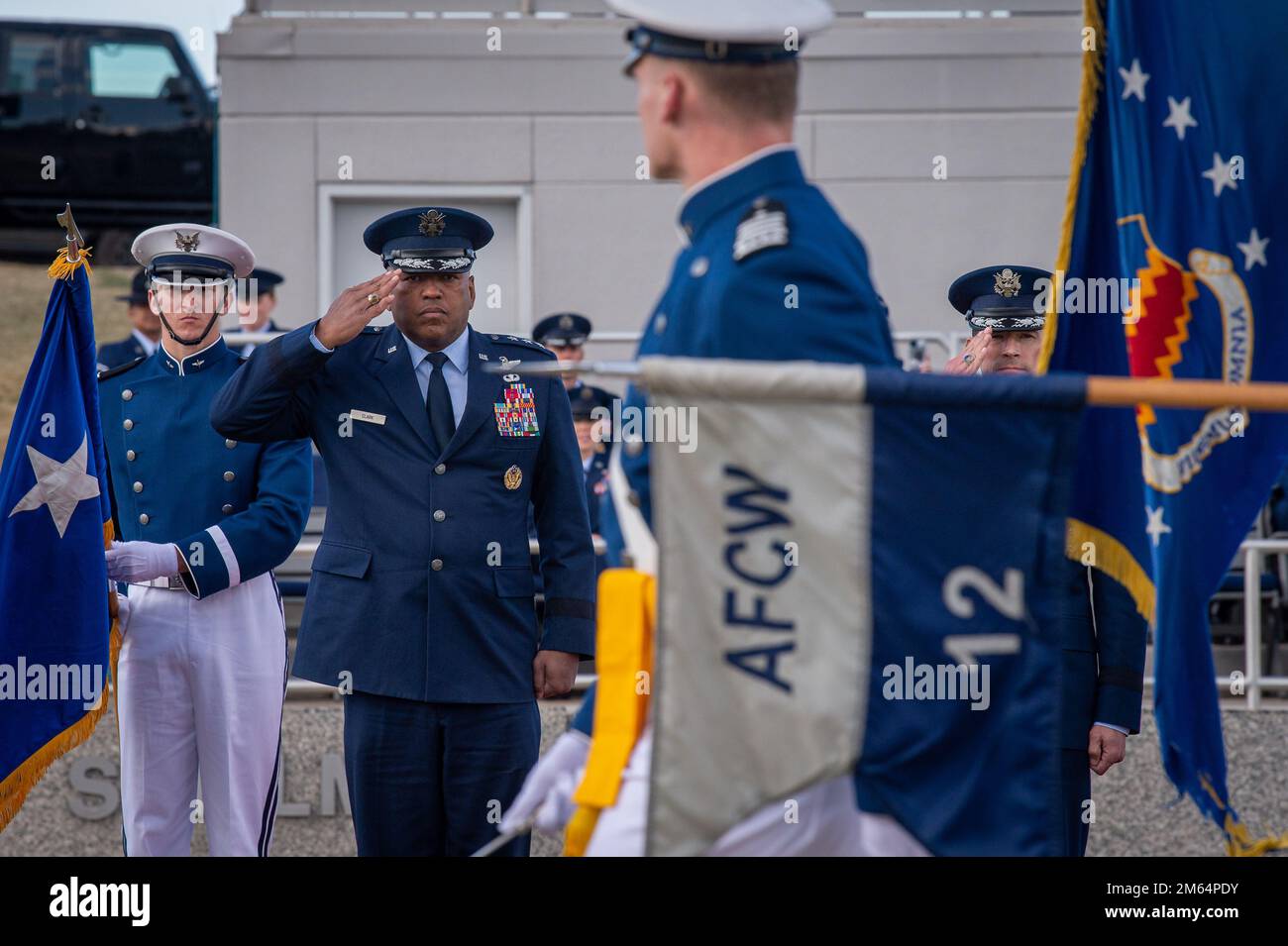 STATI UNITI AIR FORCE ACADEMY, COLORADO. -- STATI UNITI Richard Clark ...