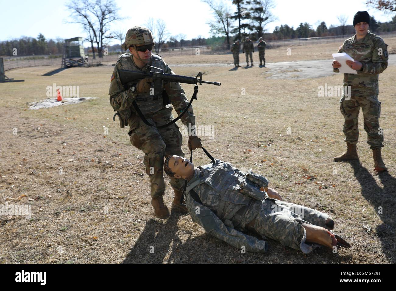 Nathanial Hersil, un soldato con batteria B, 1st battaglione, 120th ...