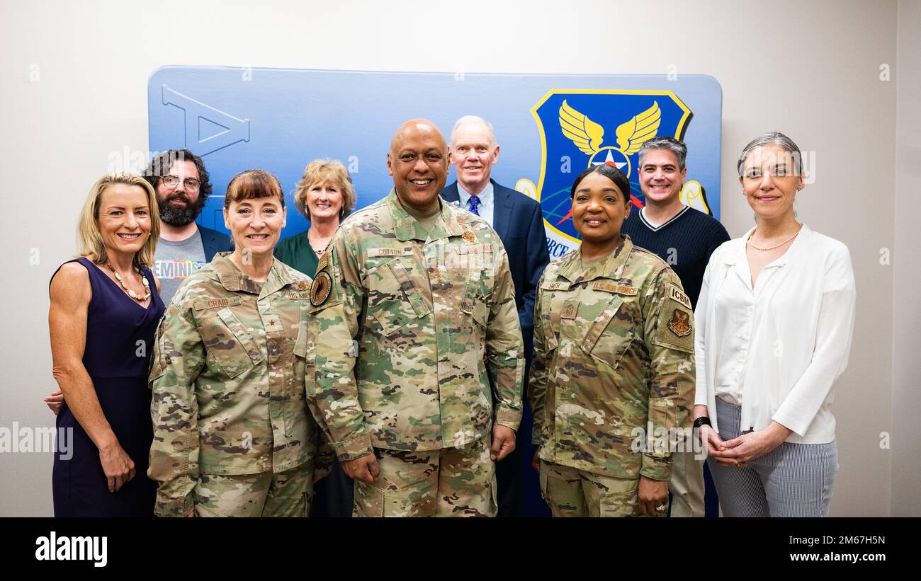 Anthony Cotton, Air Force Global Strike Command Commander e Chief MSgt ...
