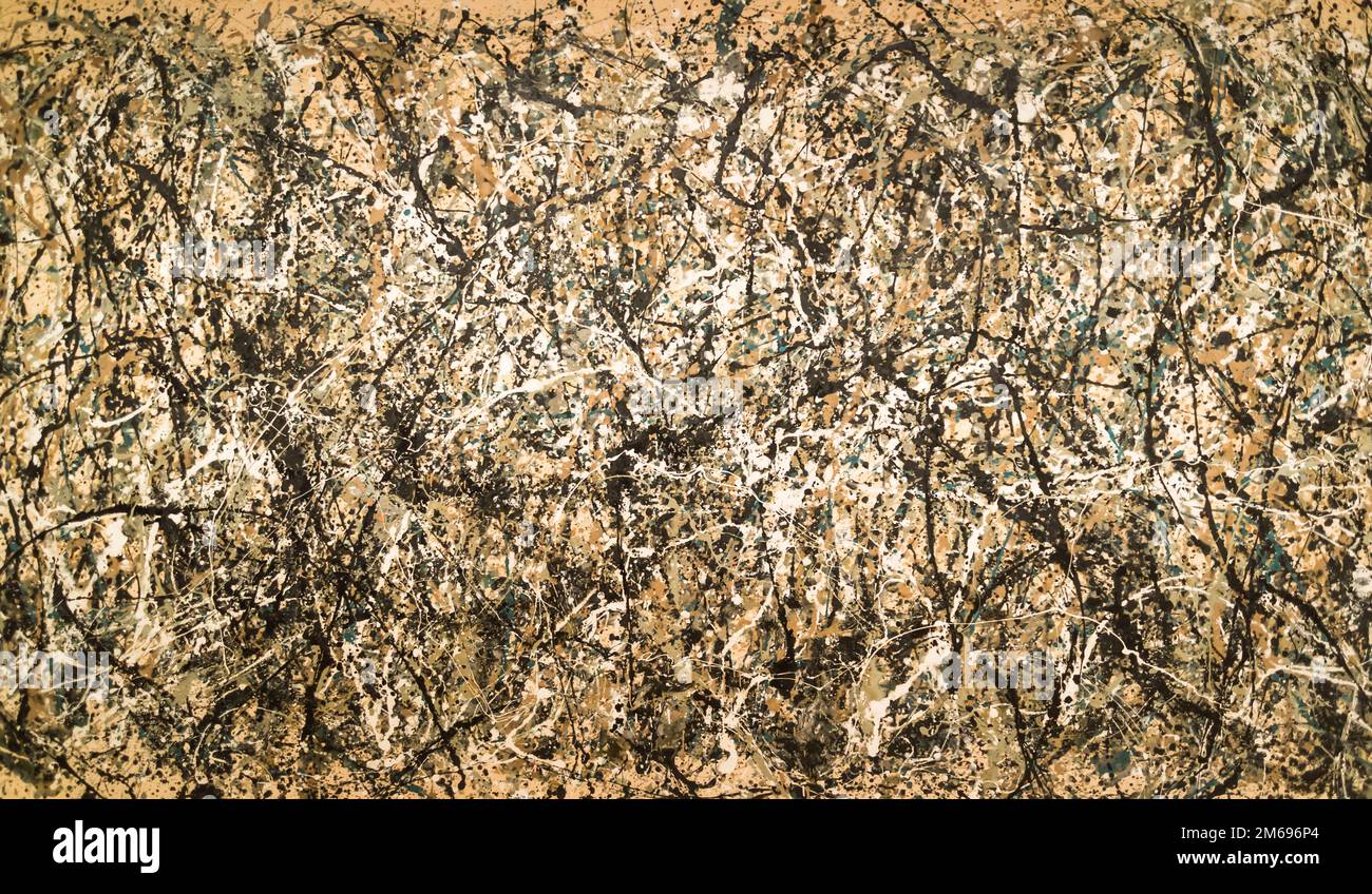 Jackson Pollock Painting Stenographic Figure, 1942, MOMA, The Museum of ...