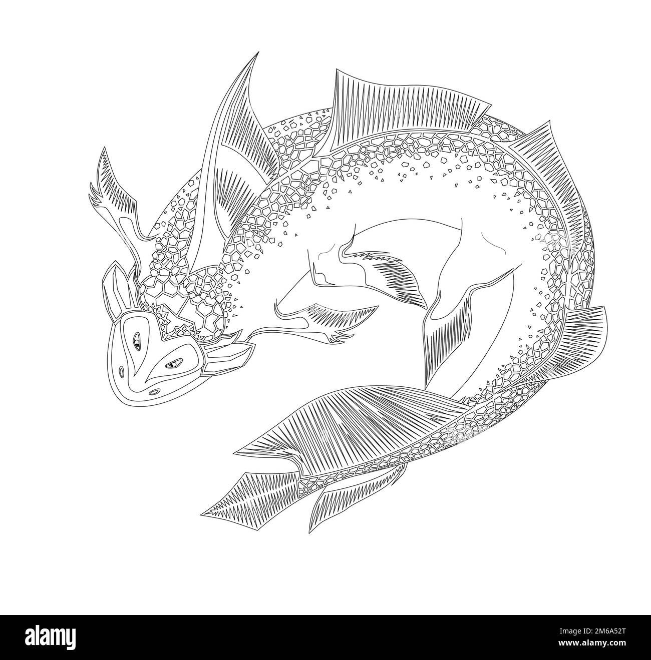 Disegno Di Pesce Preistorico