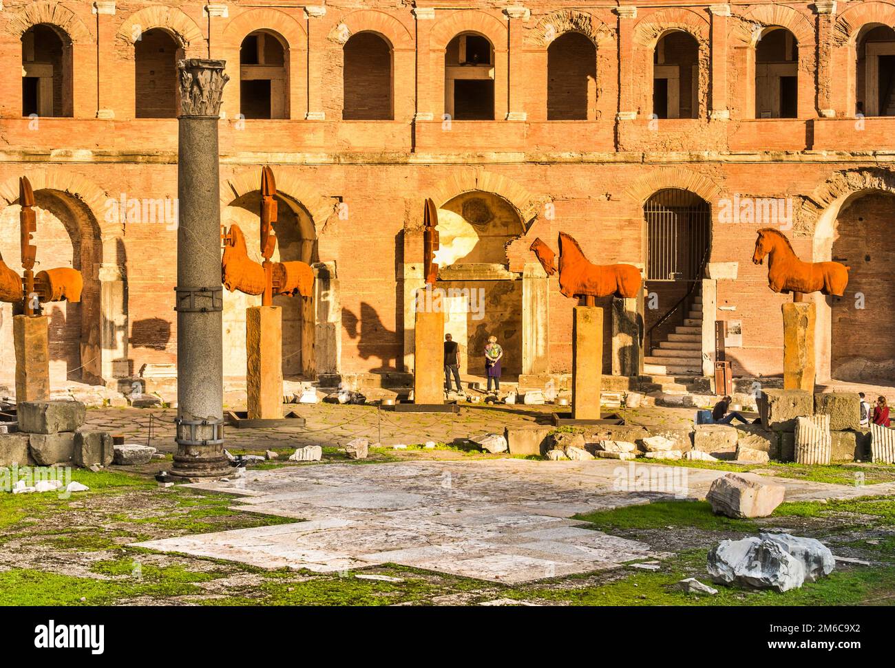 Via trajana immagini e fotografie stock ad alta risoluzione - Alamy