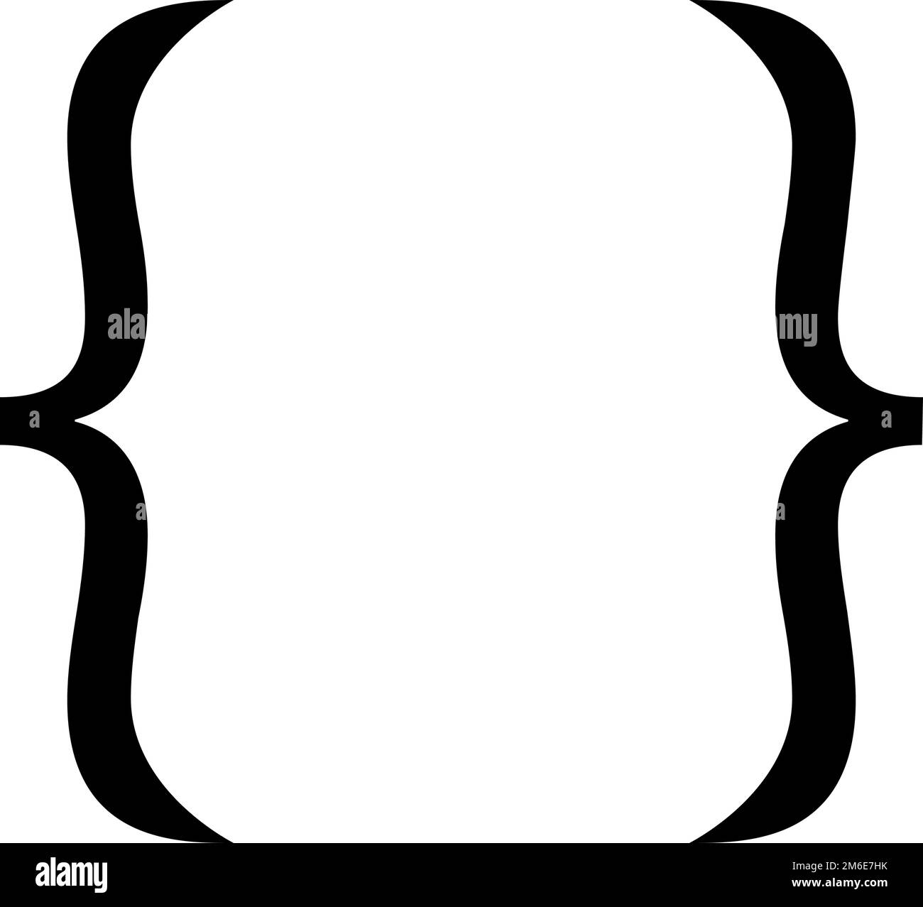 Doppia parentesi graffa immagini e fotografie stock ad alta risoluzione ...