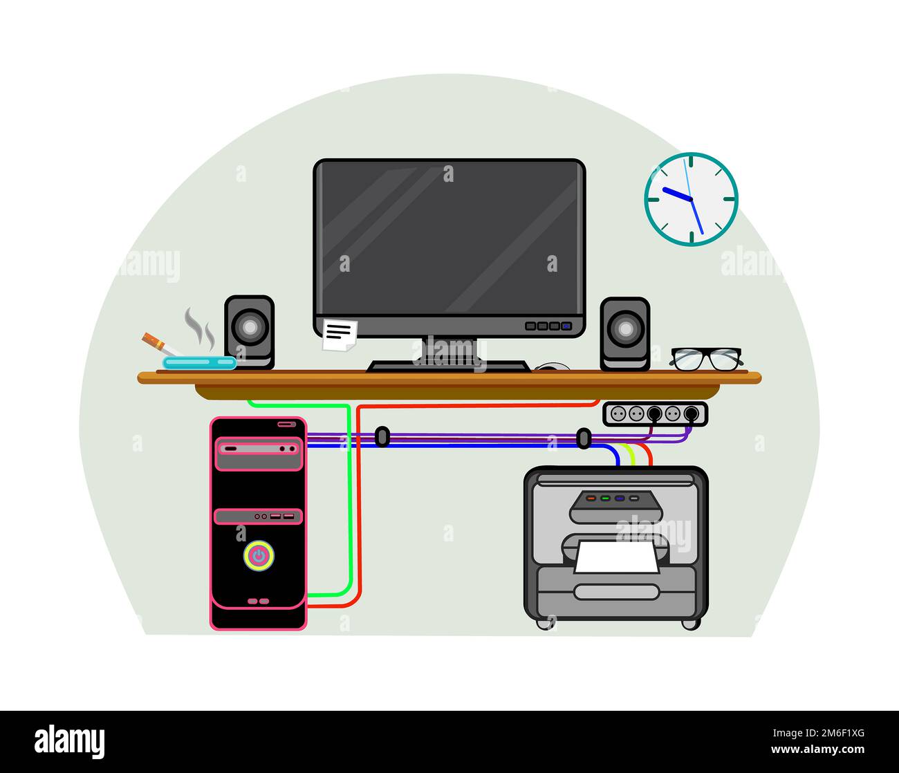 Icona colorata immagini e fotografie stock ad alta risoluzione - Alamy