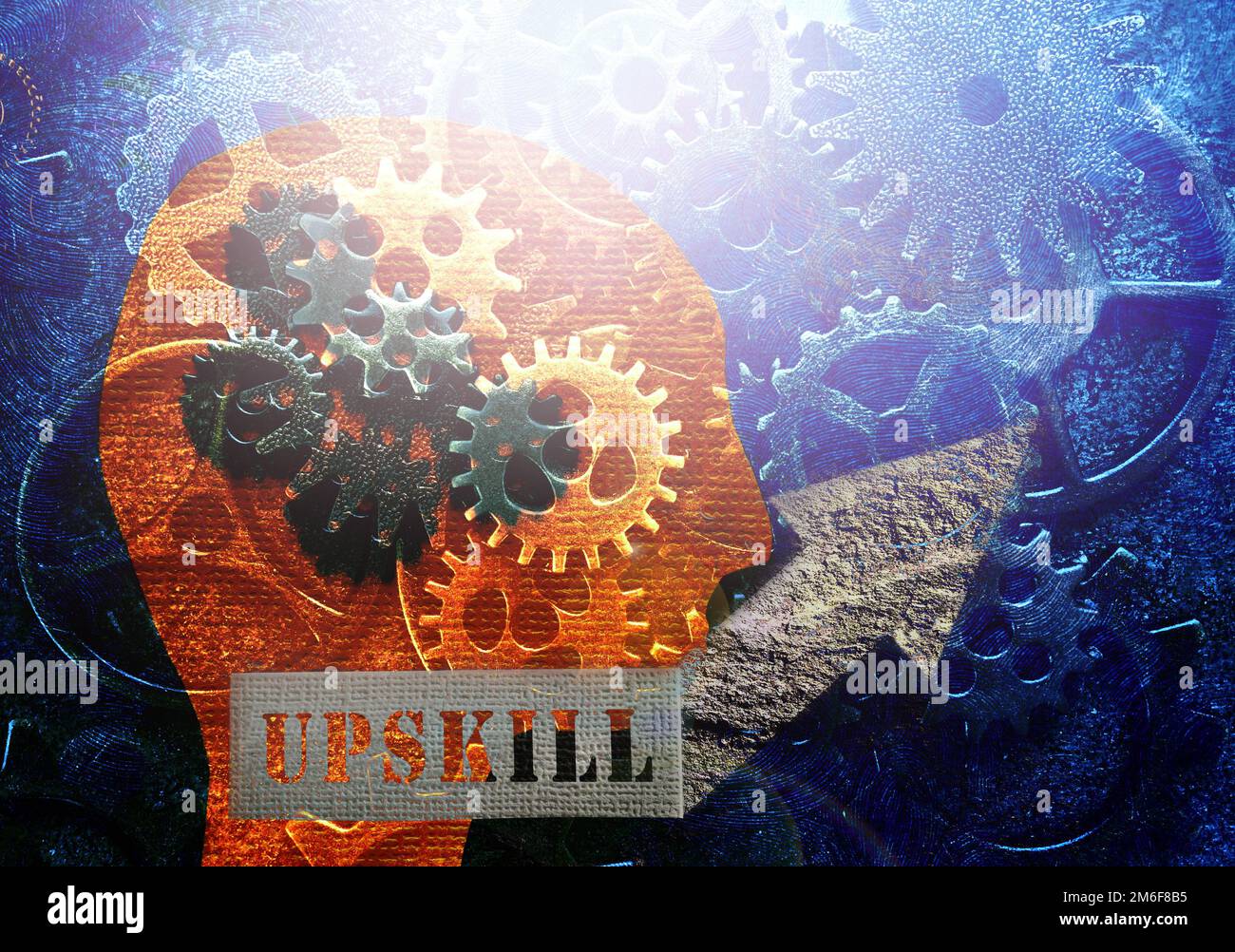 Cervello ingranaggi testa immagini e fotografie stock ad alta ...