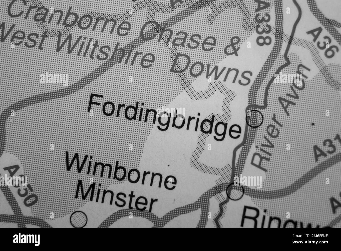 Mappa di fordingbridge immagini e fotografie stock ad alta risoluzione ...