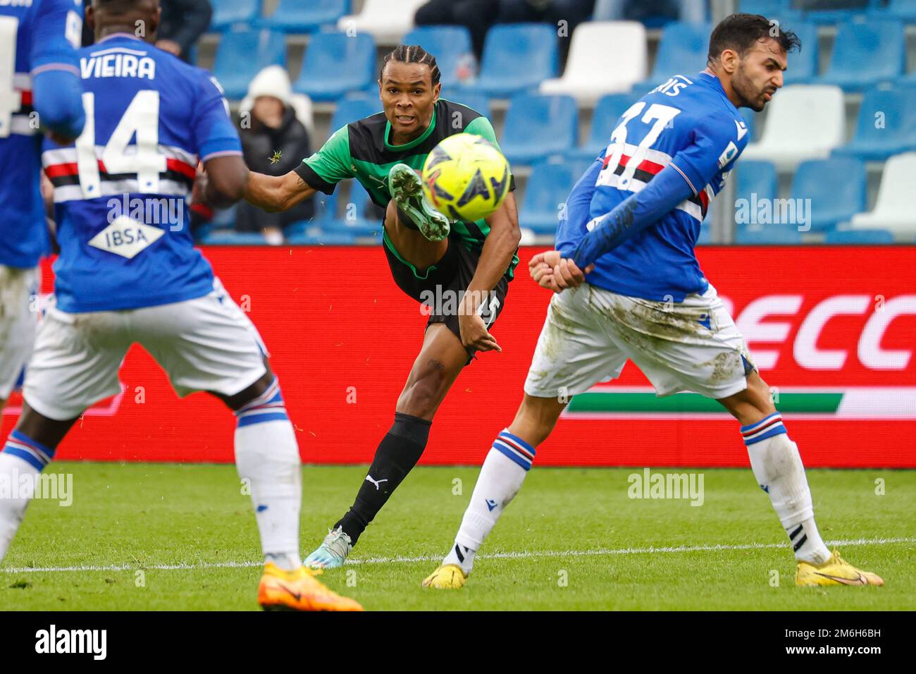 Armand Laurentie (Sassuolo) durante la Serie Italiana di calcio A match ...