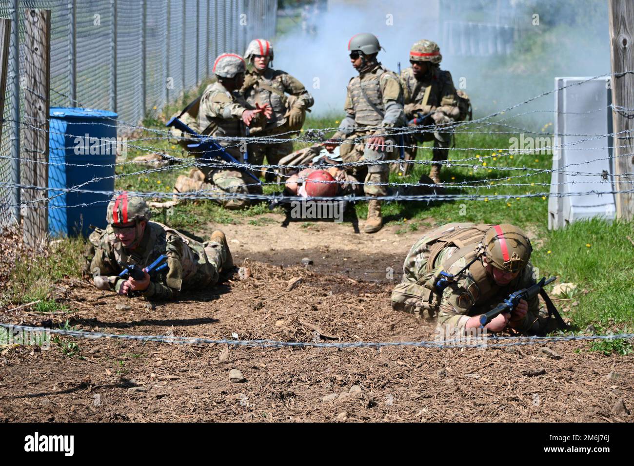 Varie unità si allenano al Fort Dix MSCT (Medical Simulation Training ...