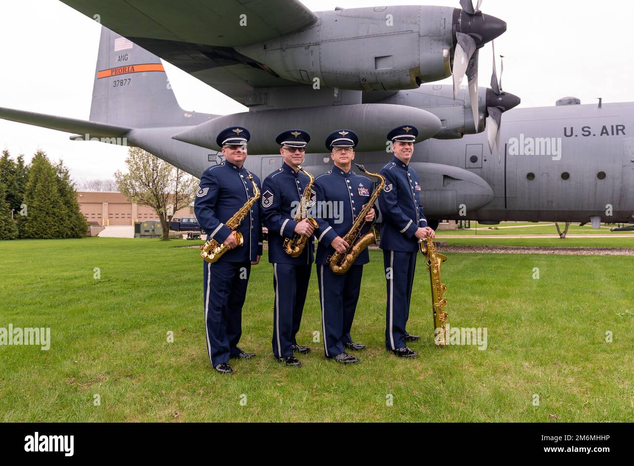 Banda della guardia nazionale aerea del midwest immagini e fotografie ...