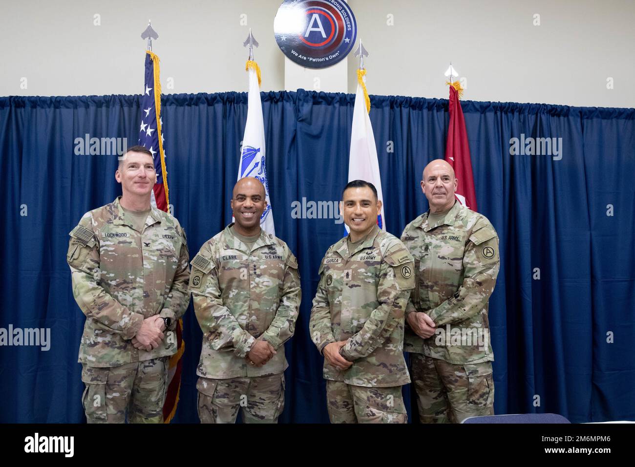STATI UNITI Ronald Clark e il comandante maggiore Jacinto Garza, posero ...