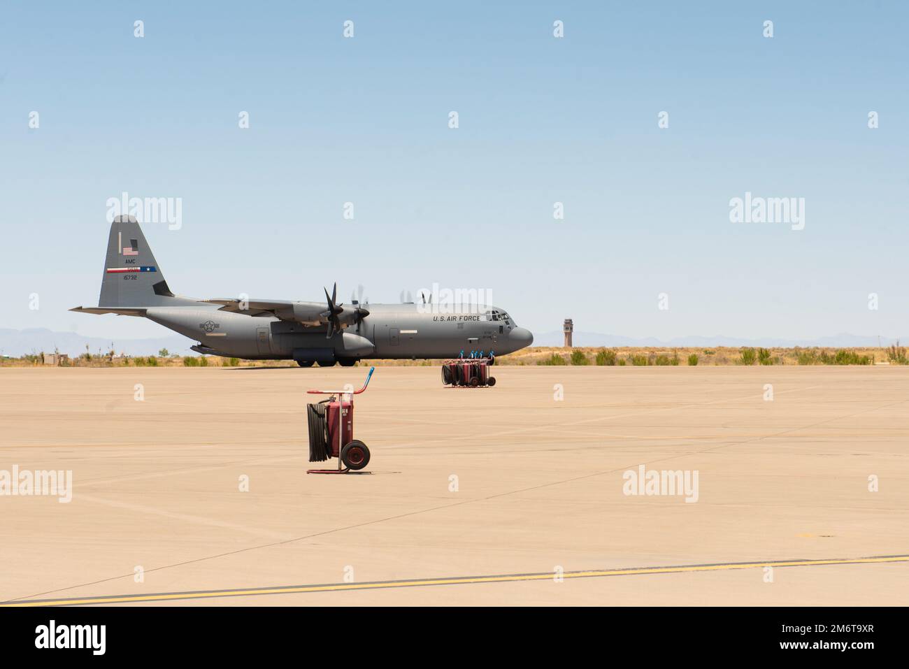 Una C-130J Super Hercules della base dell'aeronautica militare di Dyess ...
