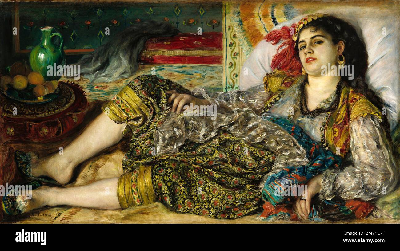 The odalisque immagini e fotografie stock ad alta risoluzione - Alamy