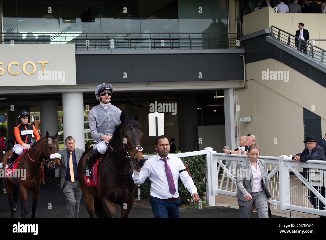 Ascot, Berkshire, Regno Unito. 7th maggio, 2022. Il cavallo fresco ...