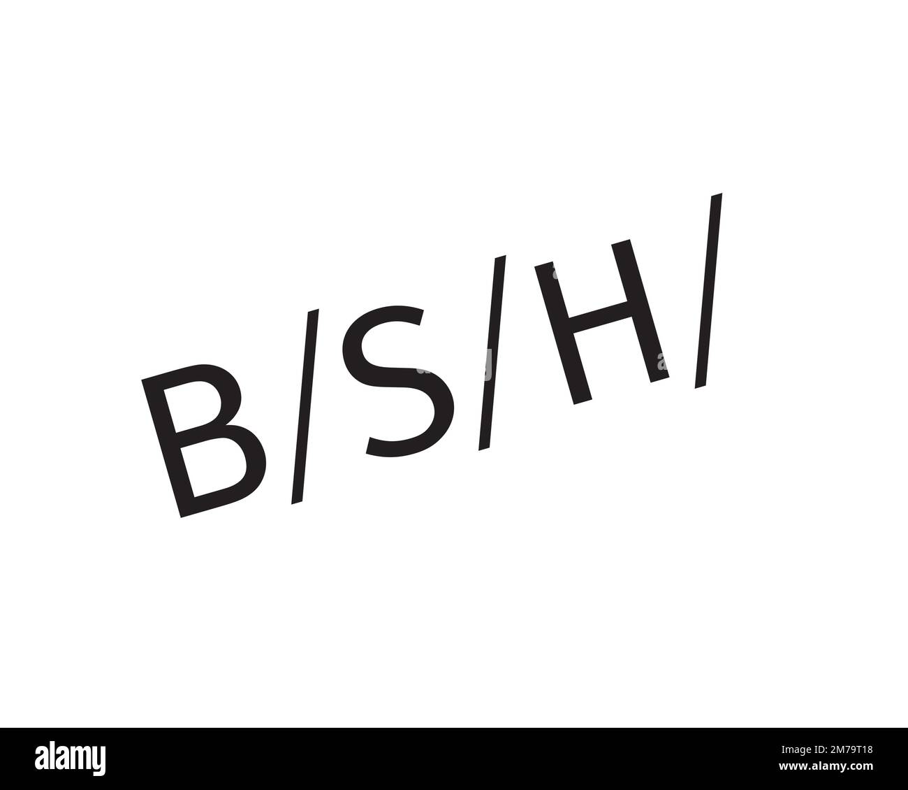 Logo bsh immagini e fotografie stock ad alta risoluzione - Alamy