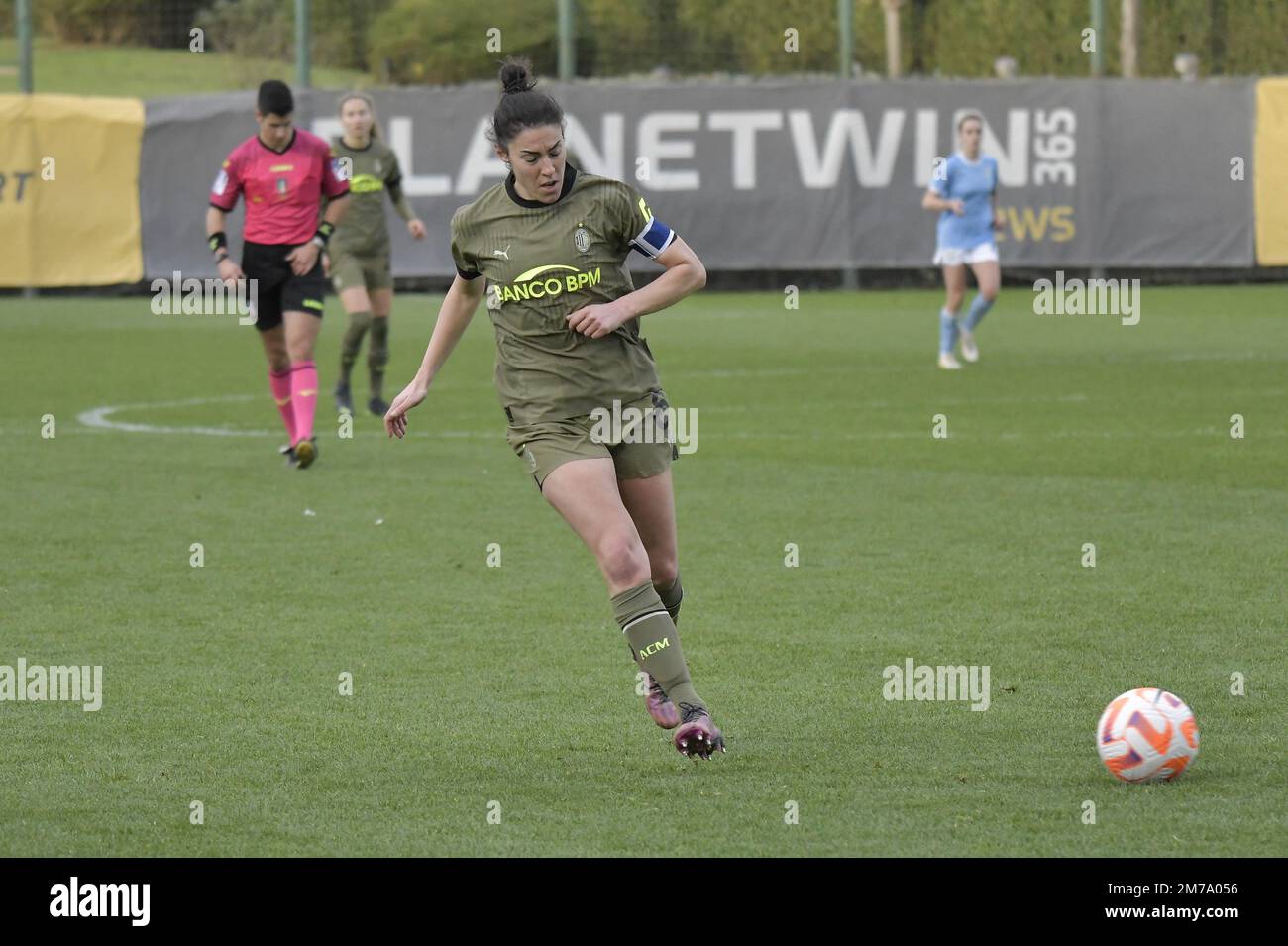 8 gennaio 2023, Formello, Italia: Laura Fusetti di a.C. Milano in Lazio ...