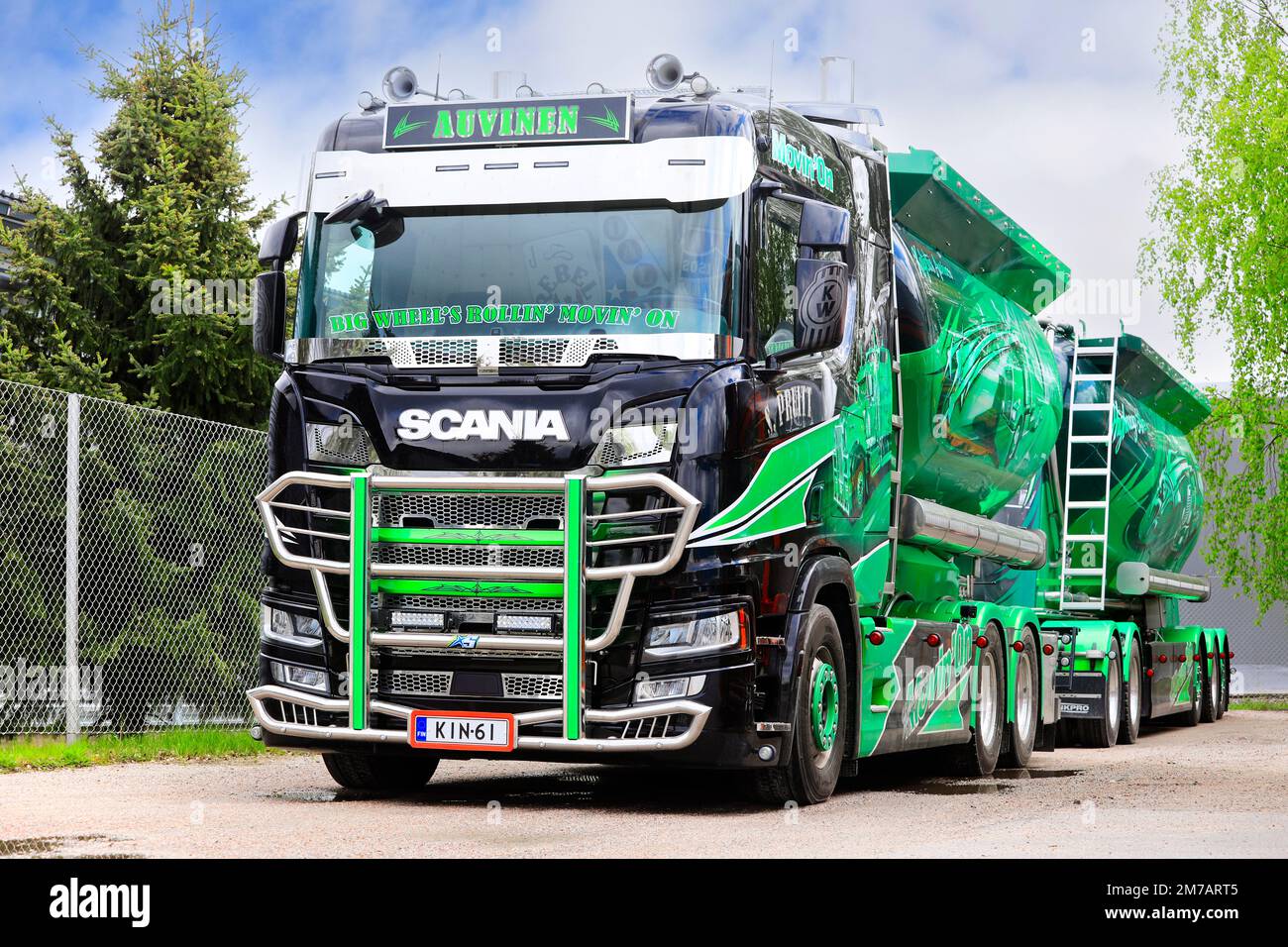 Auvinen scania r540 immagini e fotografie stock ad alta risoluzione - Alamy