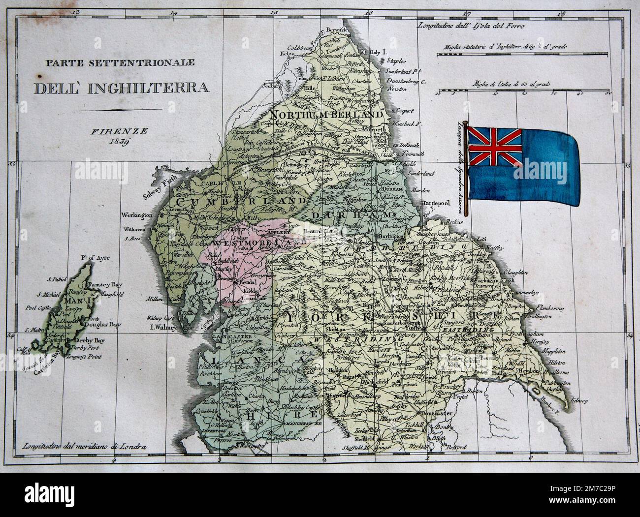 Mappa mappa inghilterra immagini e fotografie stock ad alta risoluzione ...